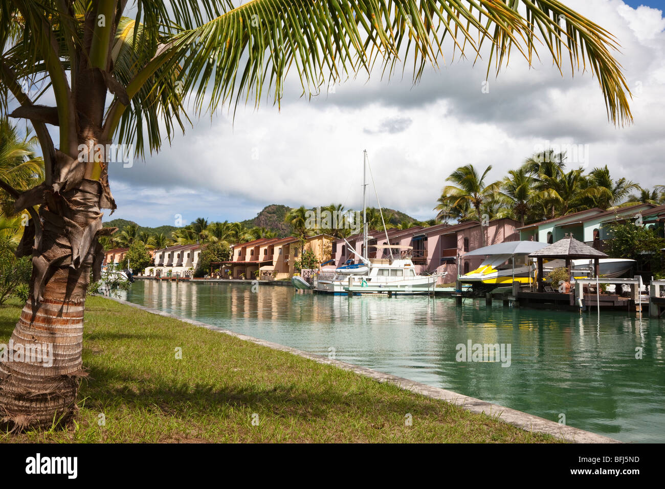 Jolly harbour antigua hi-res stock photography and images - Alamy