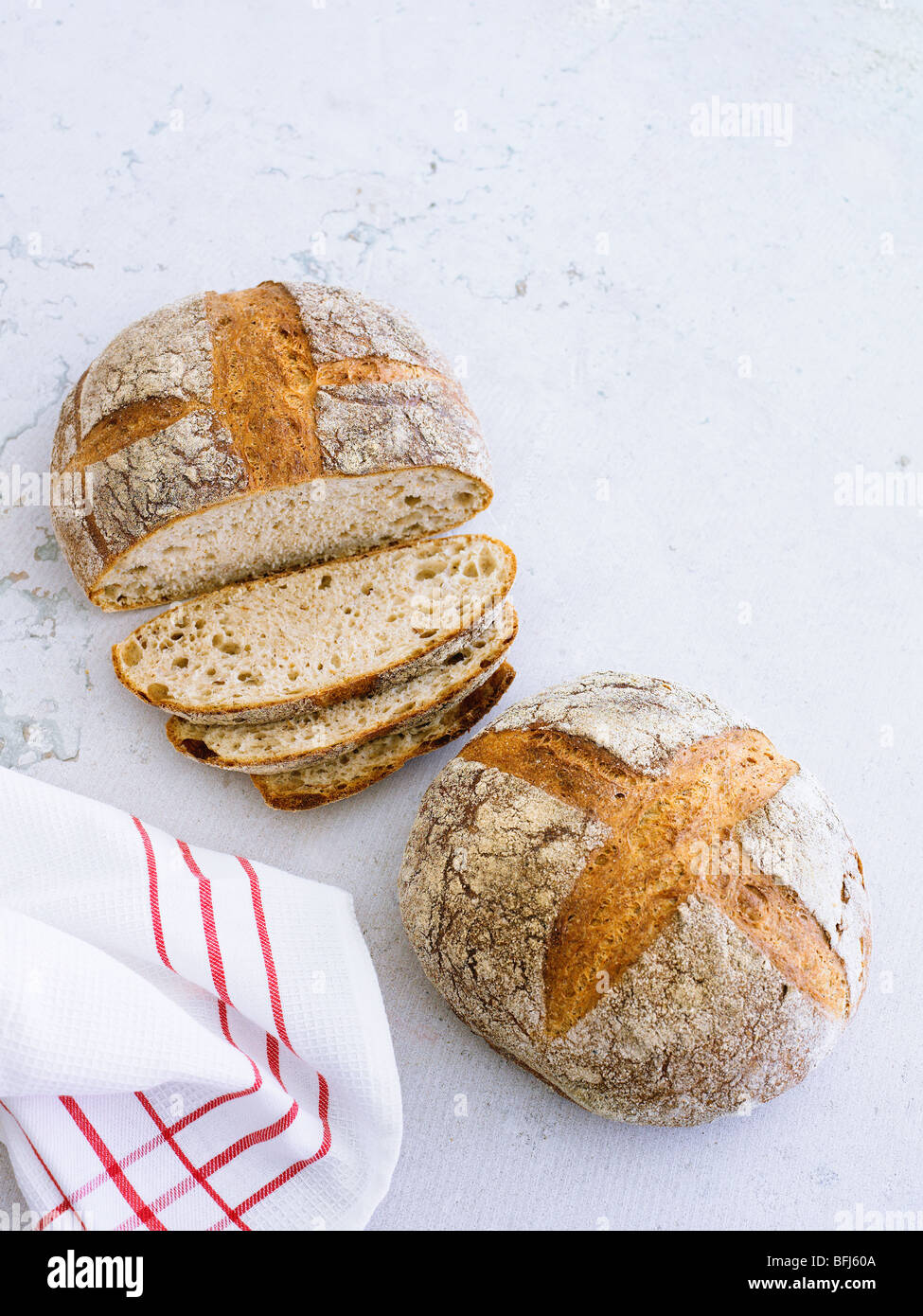 Newly baked bread, Sweden Stock Photo - Alamy
