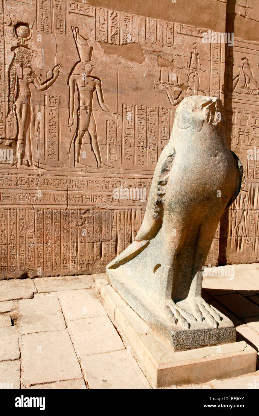 The Temple of Horus, Edfu, Egypt Stock Photo - Alamy
