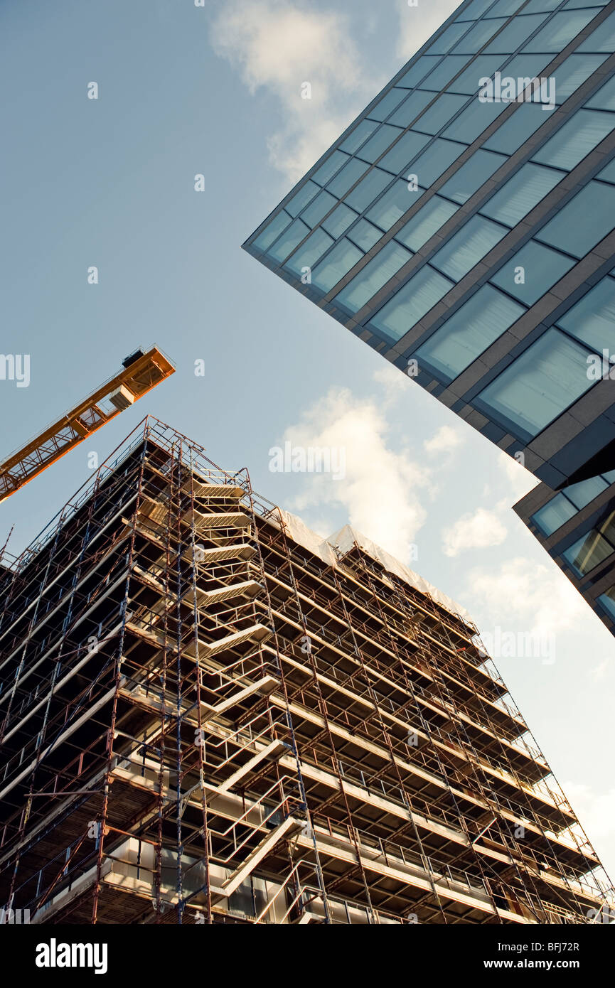 Building under construction, Sweden Stock Photo - Alamy