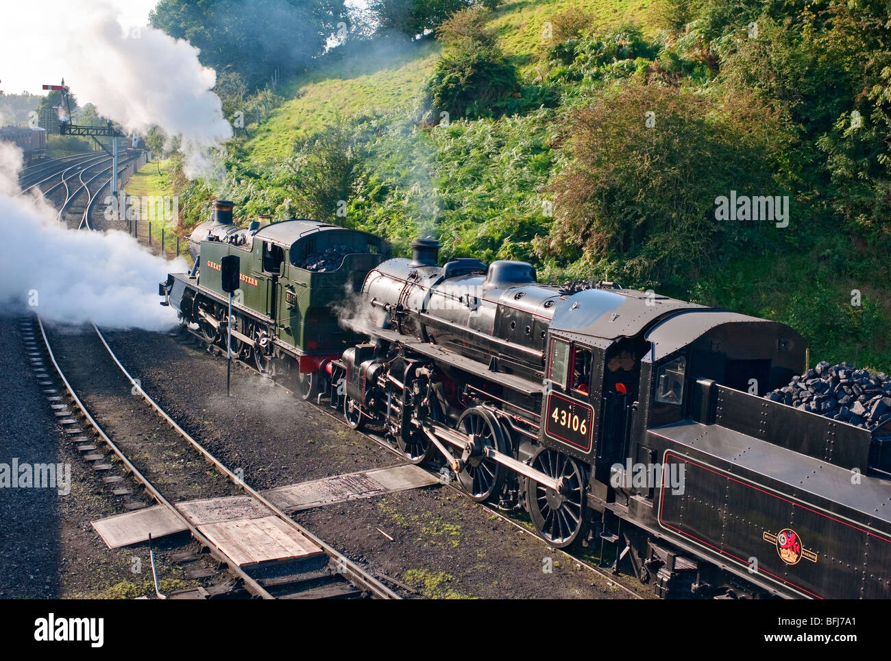 Double headed locomotives hi-res stock photography and images - Alamy