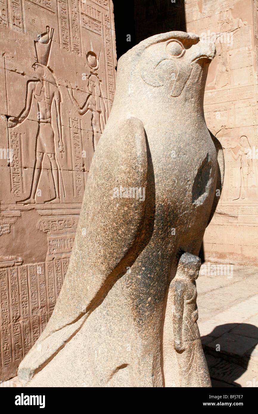The Temple of Horus, Edfu, Egypt Stock Photo - Alamy