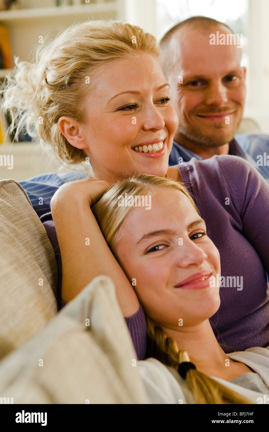 Sweden family portrait hi-res stock photography and images - Alamy
