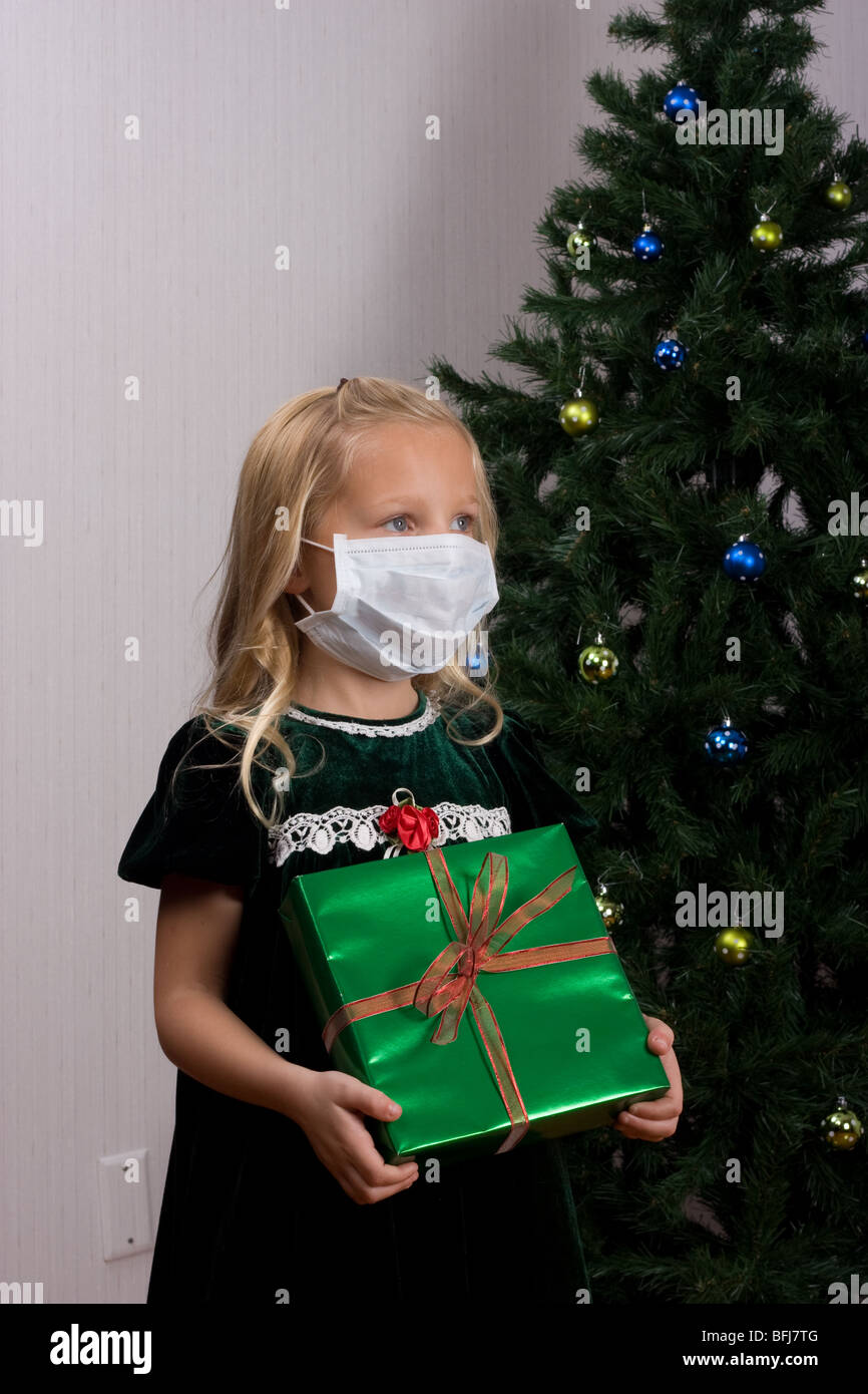 Christmas swine flu Stock Photo - Alamy