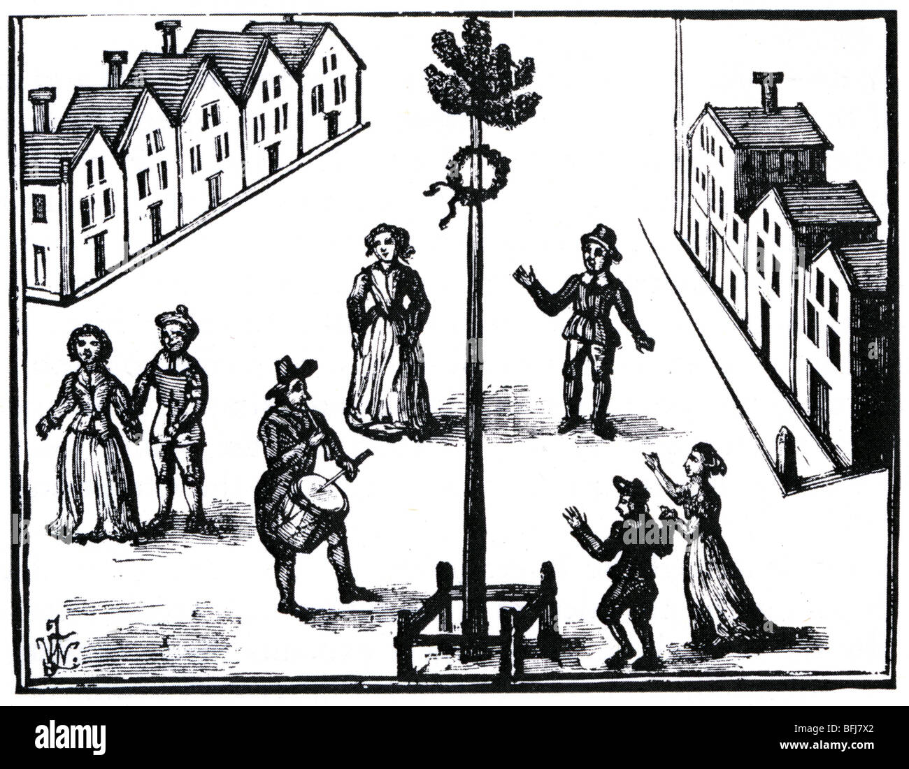 English maypole hi-res stock photography and images - Alamy