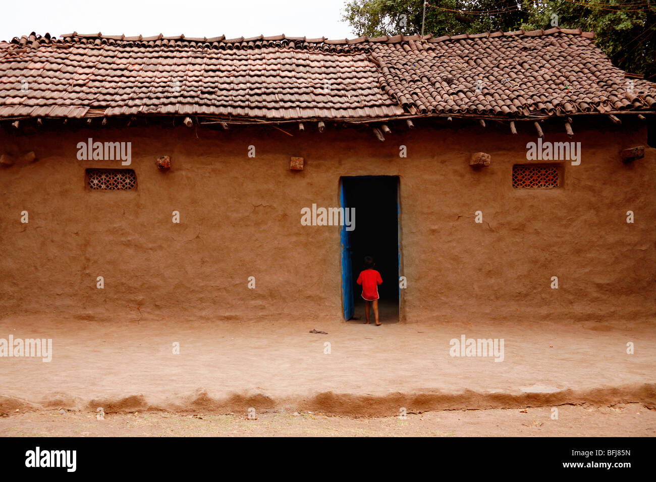 Indian Mud House High Resolution Stock Photography and Images - Alamy