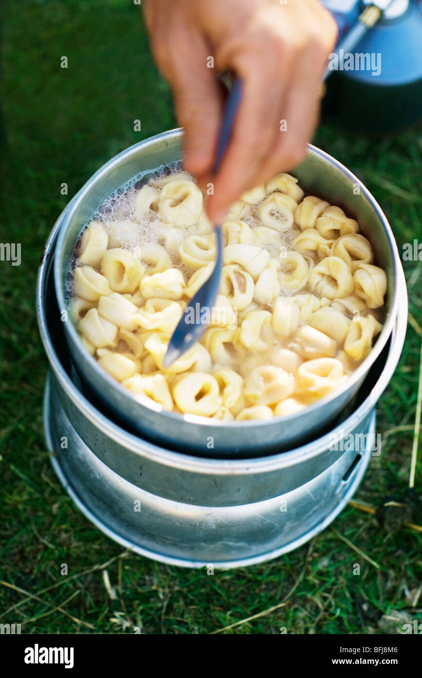 A man making dinner, Sweden Stock Photo - Alamy
