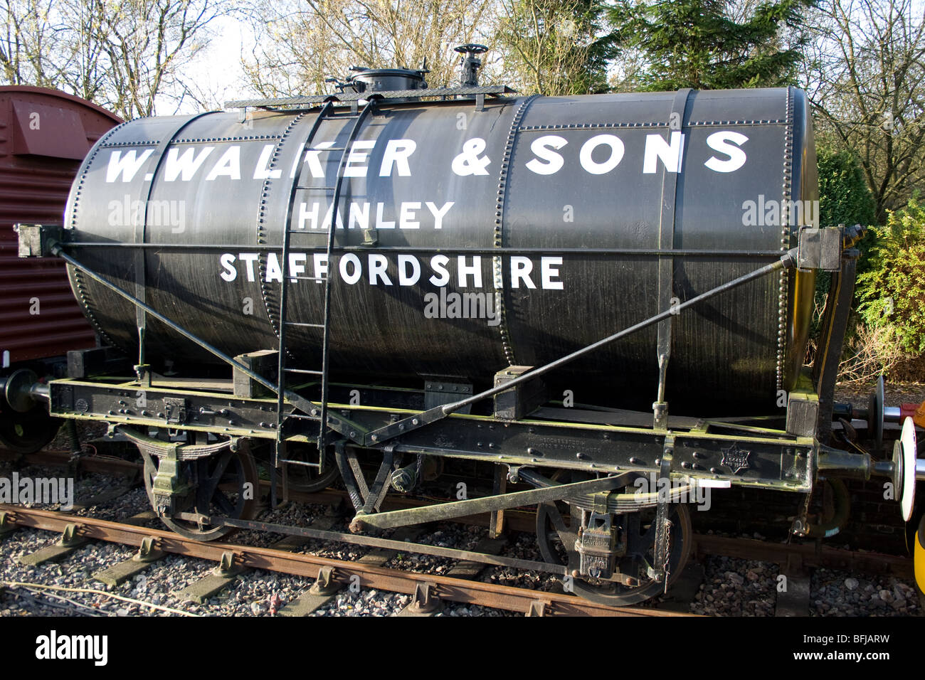 Restored British Railways oil tanker - Walker & Sons, Hanley ...