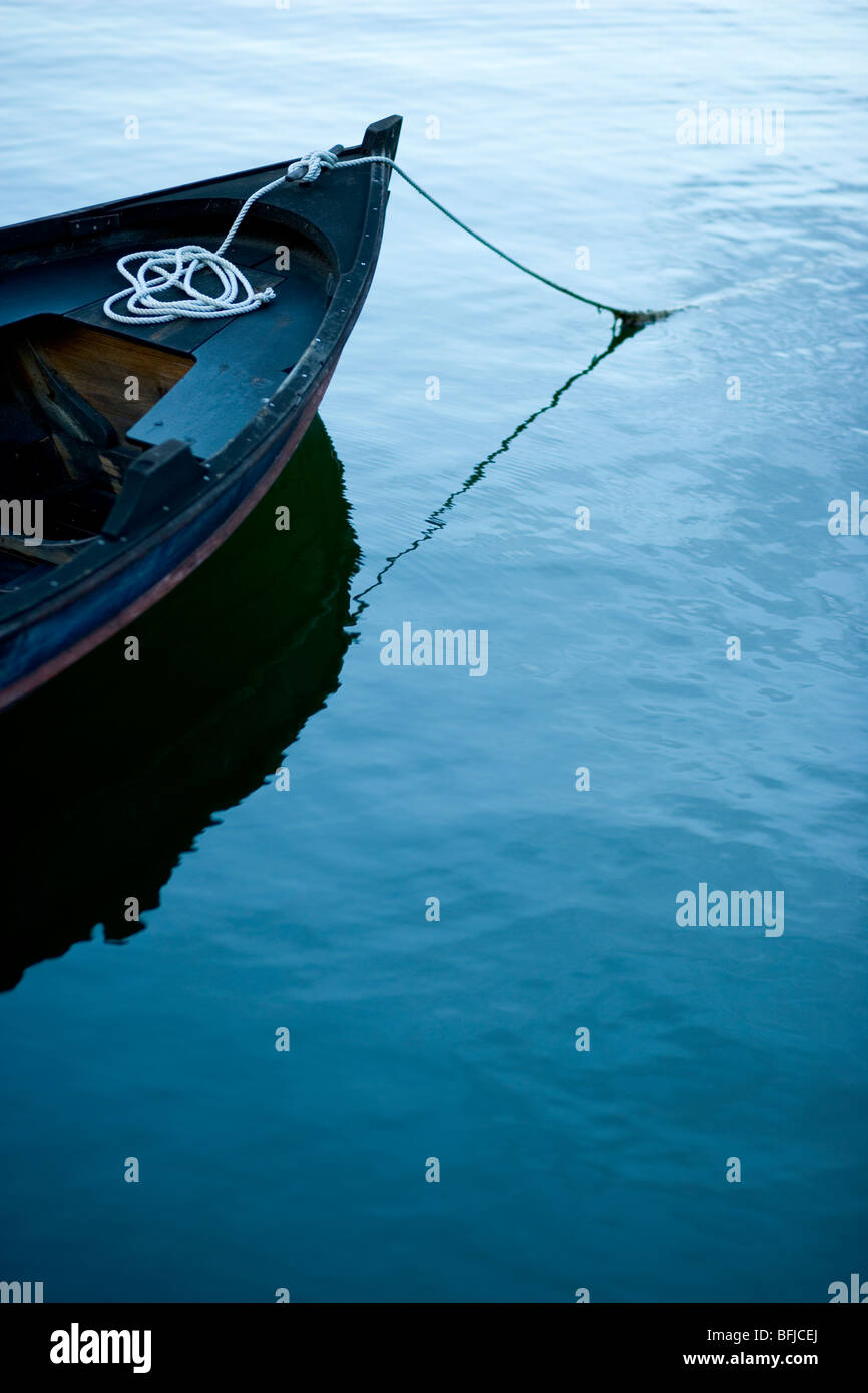 A rowing-boat, Sweden Stock Photo - Alamy