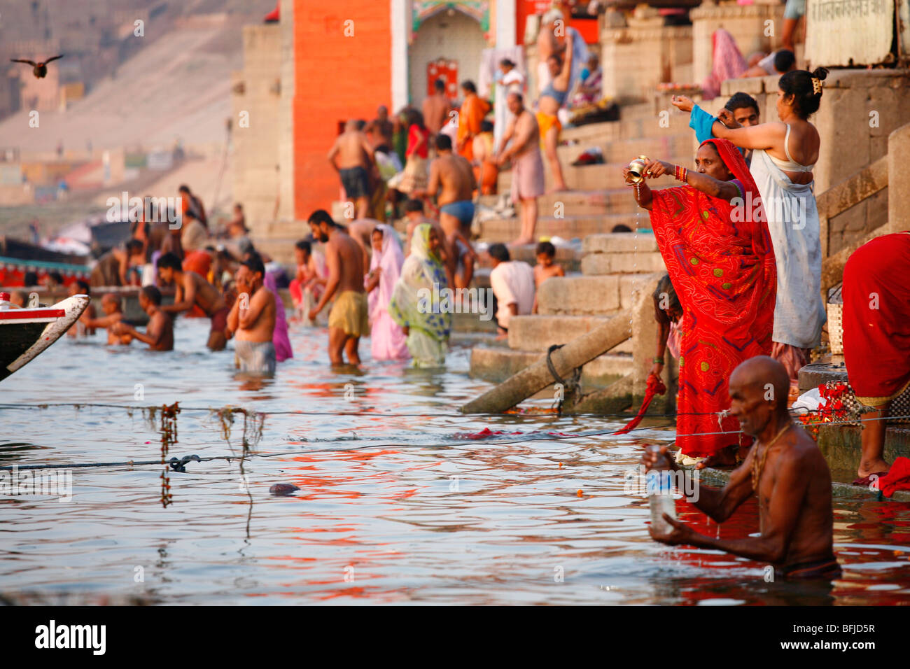 at the ganges Stock Photo - Alamy