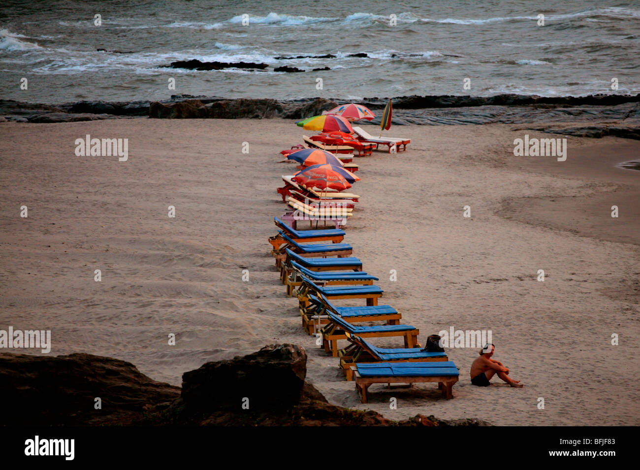 Bather man hi-res stock photography and images - Alamy