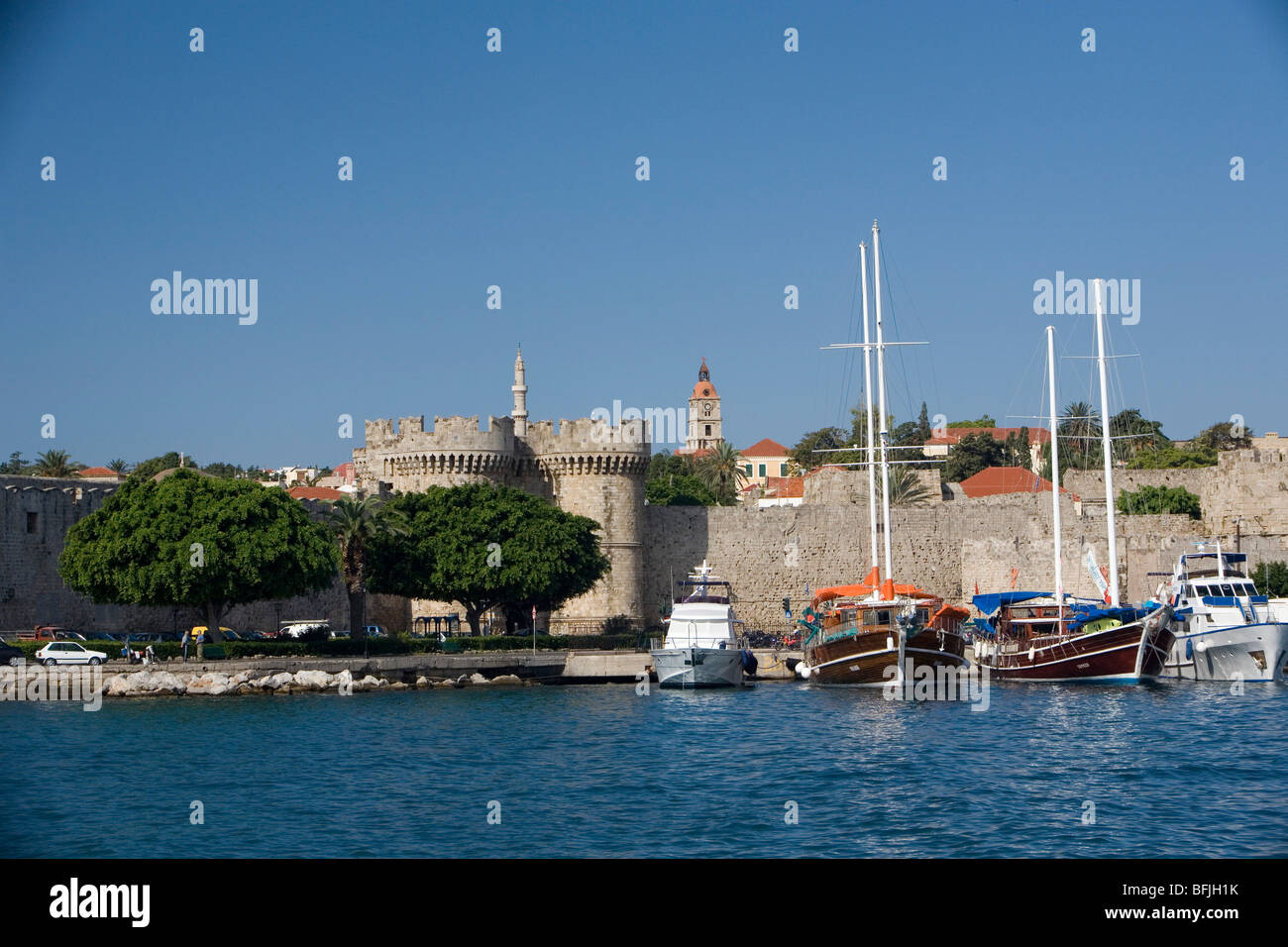 In Rhodes Town, Greece Stock Photo - Alamy