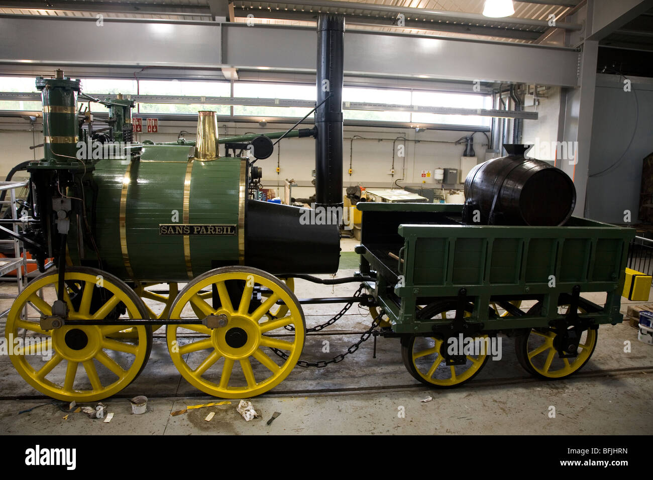 Early Steam Engine Train England High Resolution Stock Photography and ...