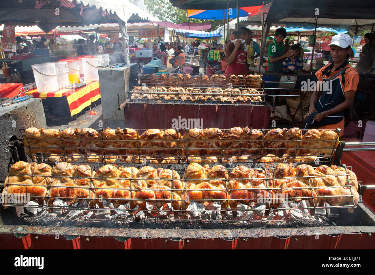 Chicken Seller High Resolution Stock Photography and Images - Alamy