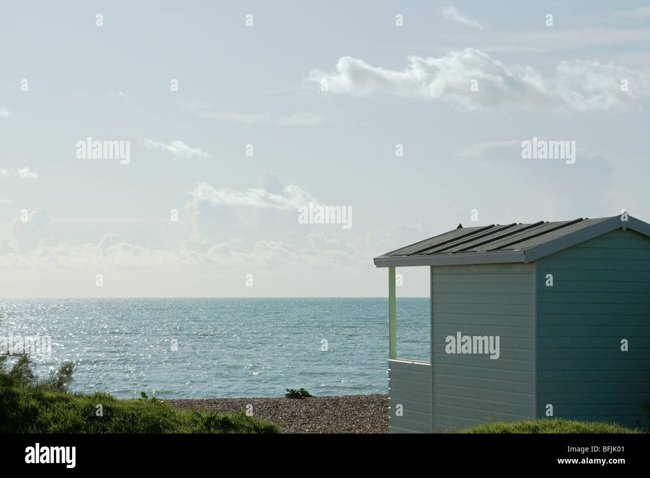 Rustington beach huts hi-res stock photography and images - Alamy