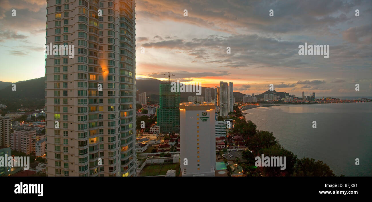 Tourism tropical hotel vacation skyscraper tower gurney drive view hi ...