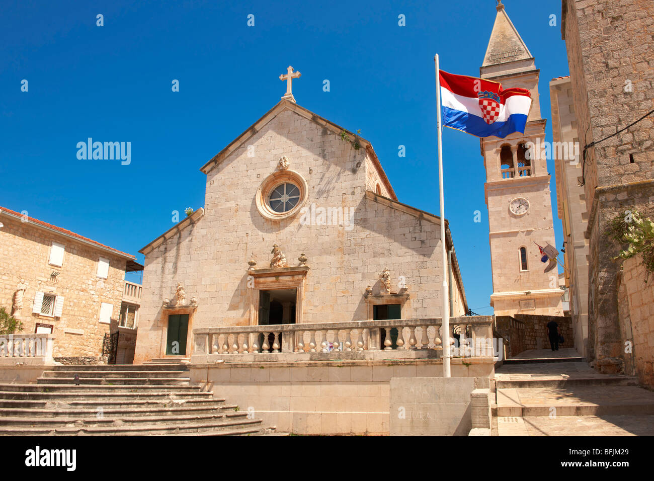 Supetar harbour, Brač island, Croatia Stock Photo - Alamy