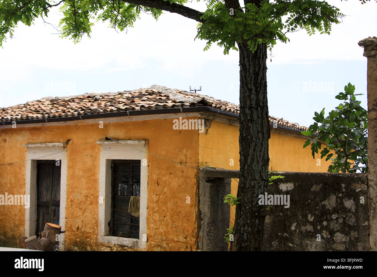 Village of vuno albania hi-res stock photography and images - Alamy