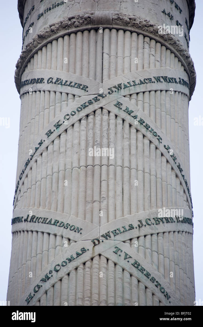 Sculpture in Baltimore Battle Monument by Maximilian Godefroy and A ...