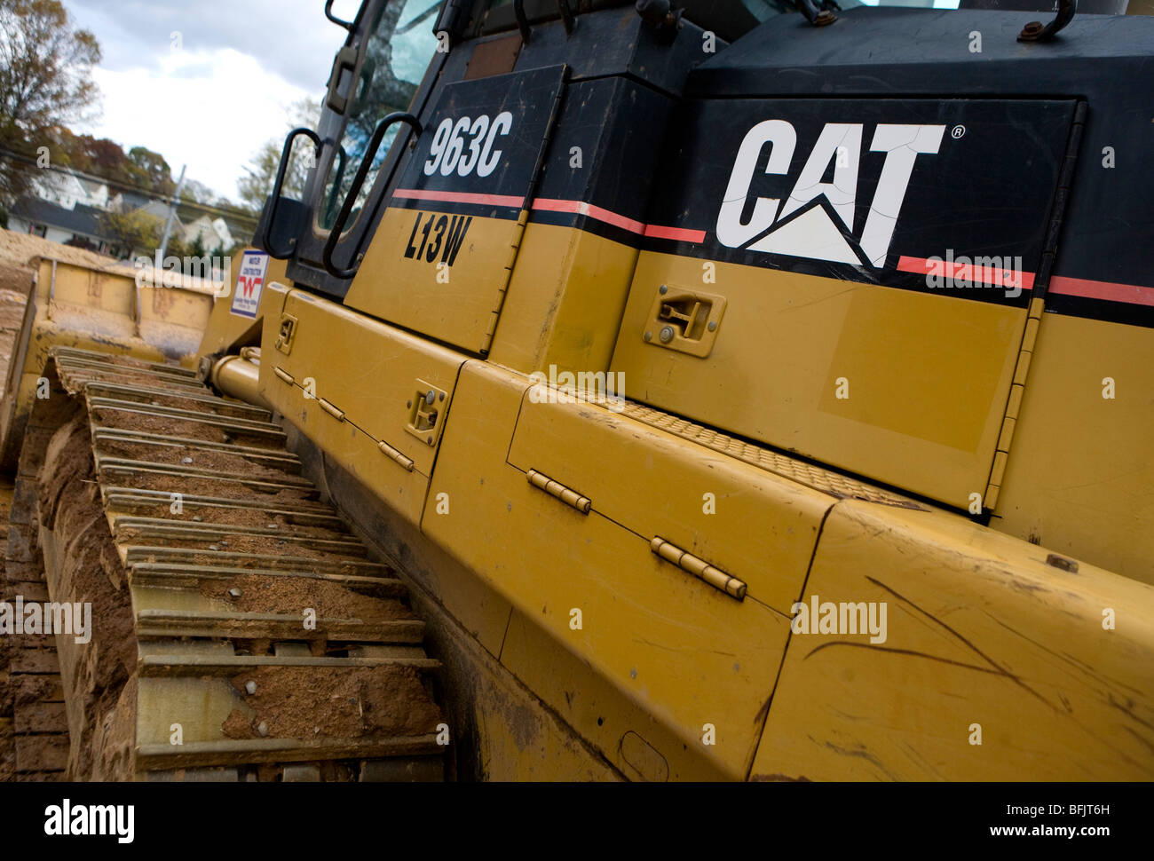 Caterpillar construction equipment Stock Photo - Alamy