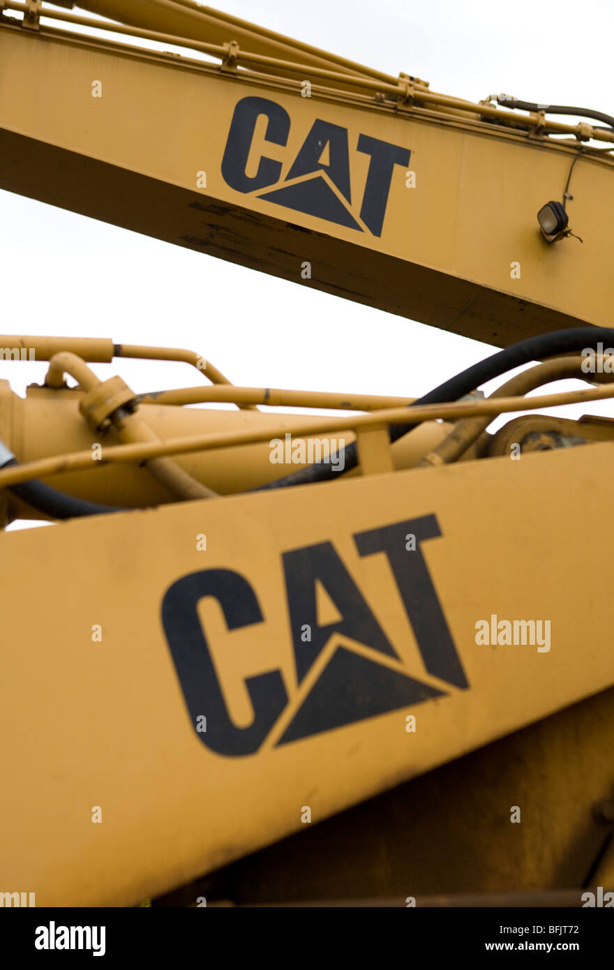 Caterpillar construction equipment Stock Photo - Alamy