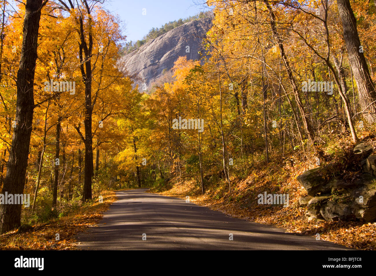Chimney rock state park fall hi-res stock photography and images - Alamy