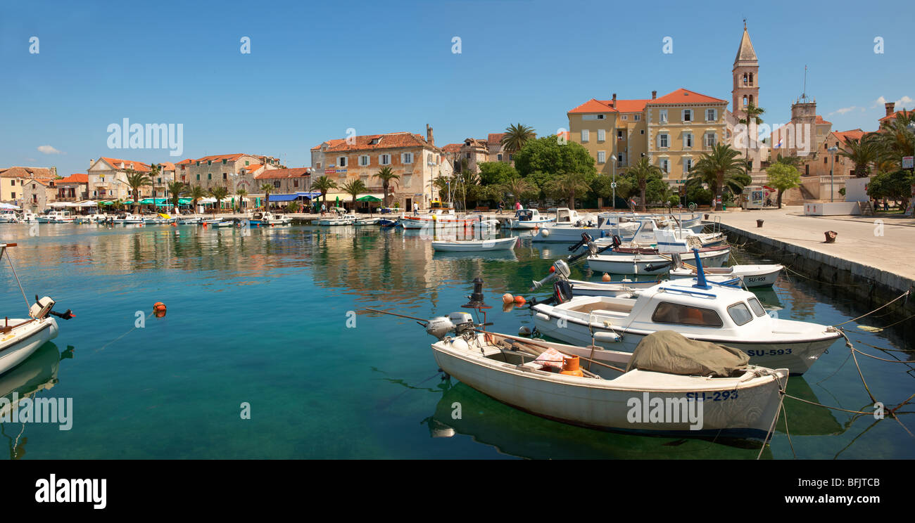 Supetar harbour, Brač island, Croatia Stock Photo - Alamy