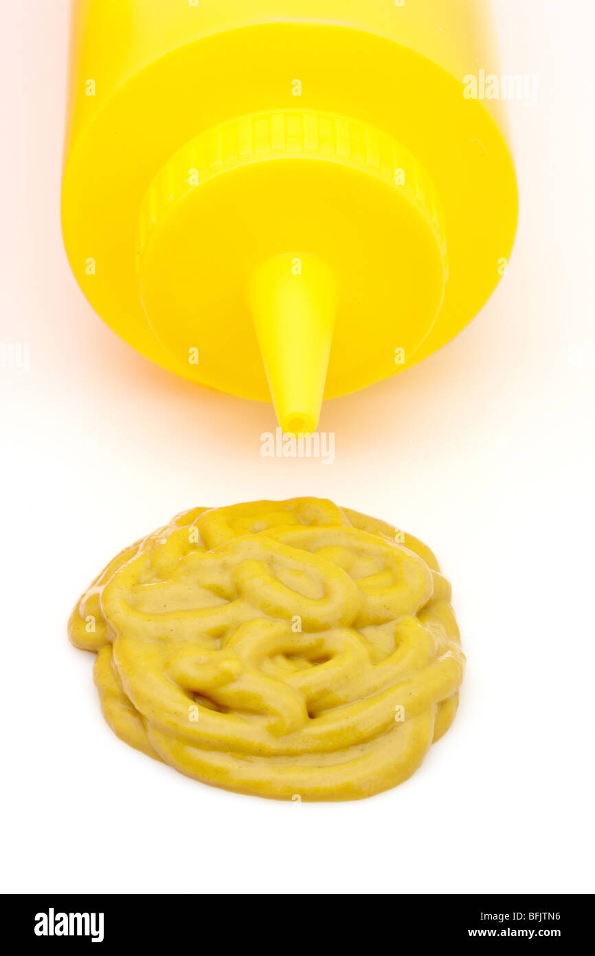 Burger with ketchup mustard Cut Out Stock Images & Pictures - Alamy