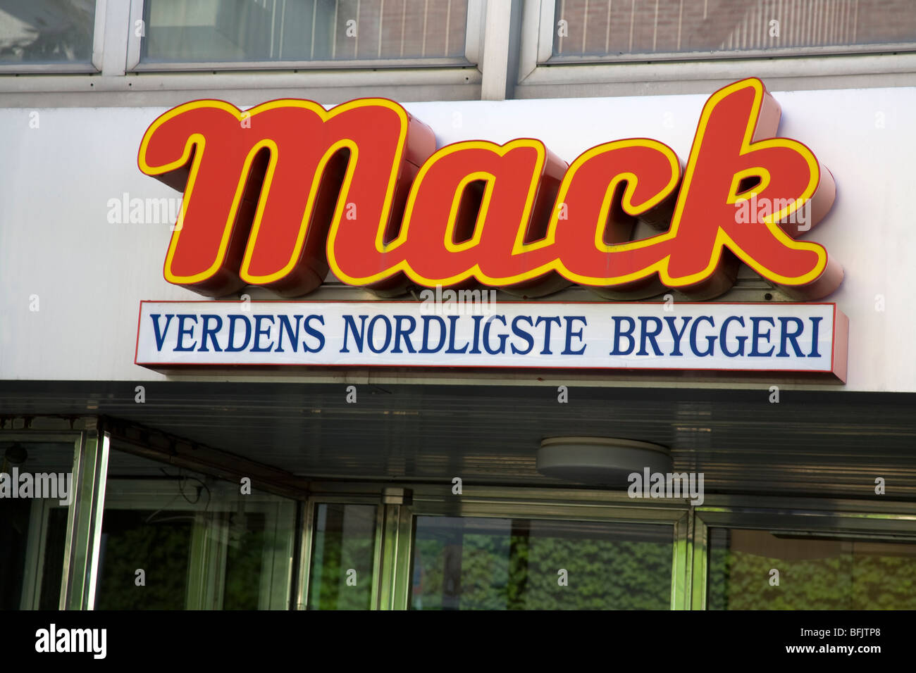 Mack Brewery, Tromso City, Troms County, Norway, Scandinavia Stock ...
