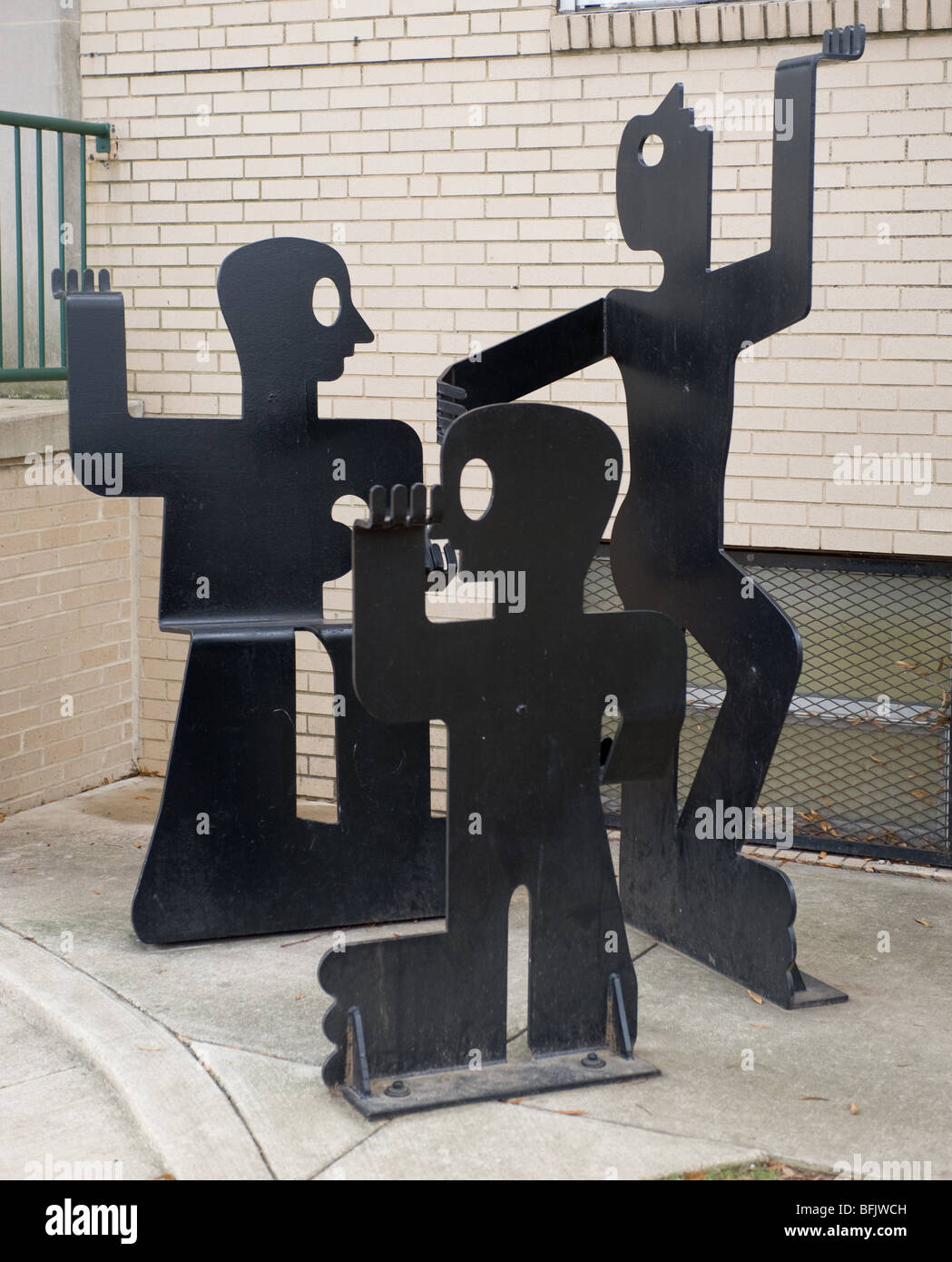 Sculpture in Baltimore The Human Dance by Nathaniel Mack 1977 Park West ...