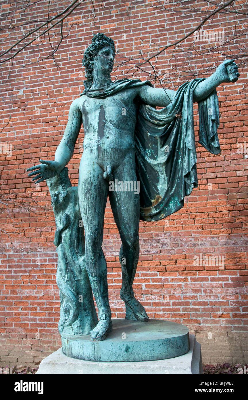 Sculpture in Baltimore Apollo and Athena at Evergreen House – 4545 N ...