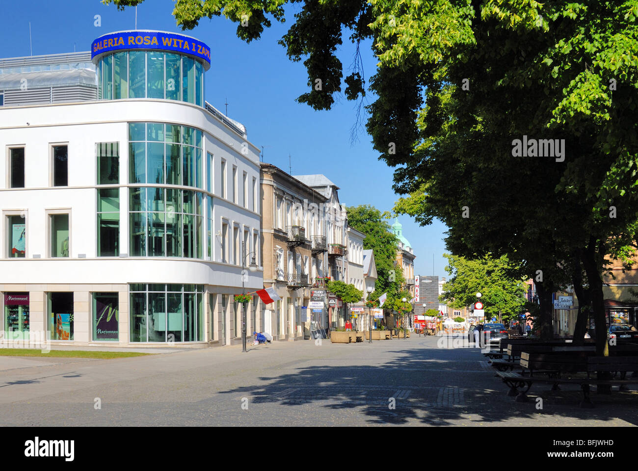 Main Street in Radom Stock Photo - Alamy