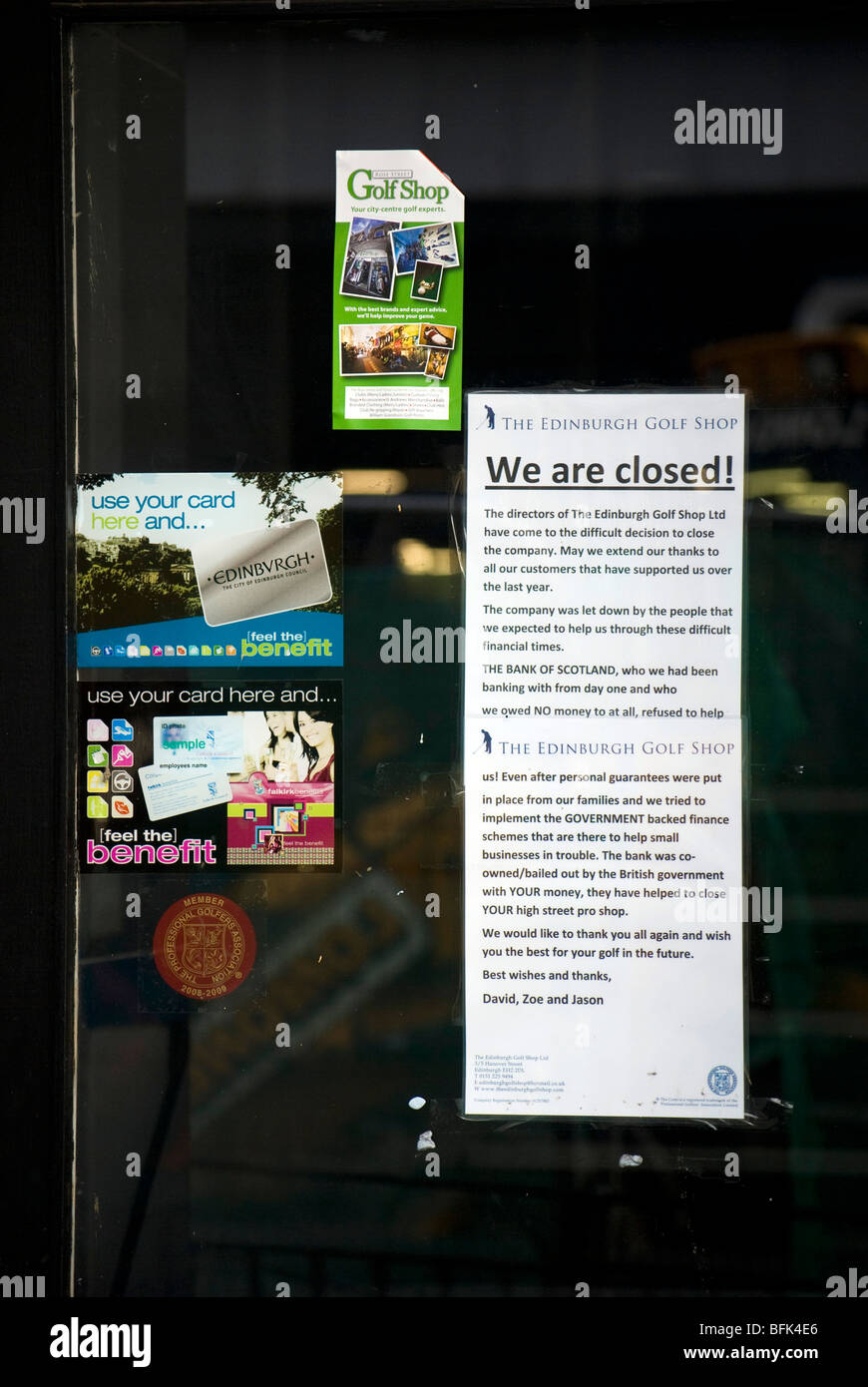 Shop Closed Closure Notice Stock Photos & Shop Closed Closure Notice ...