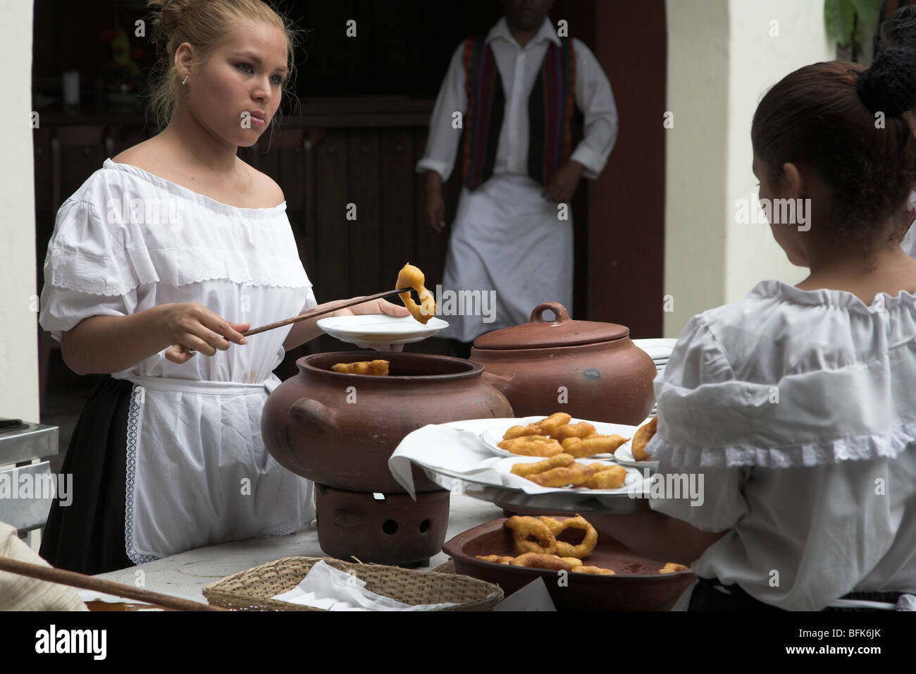 Traditional cooking in Peru Stock Photo - Alamy