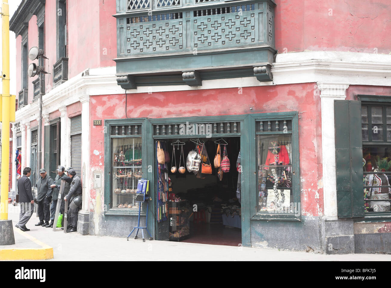 Street portrait of people in Lima Peru Stock Photo - Alamy
