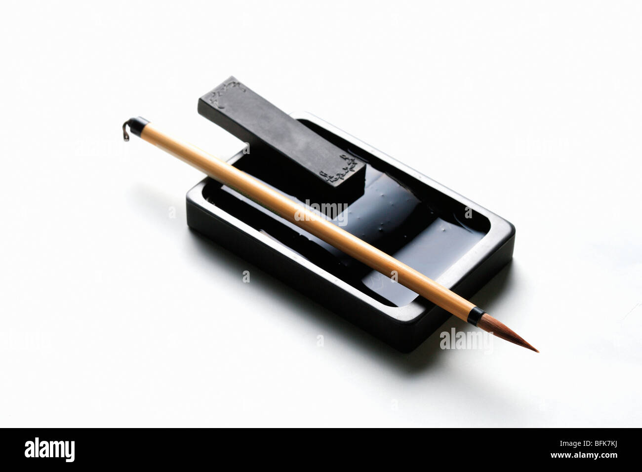 Ink stick calligraphy hi-res stock photography and images - Alamy