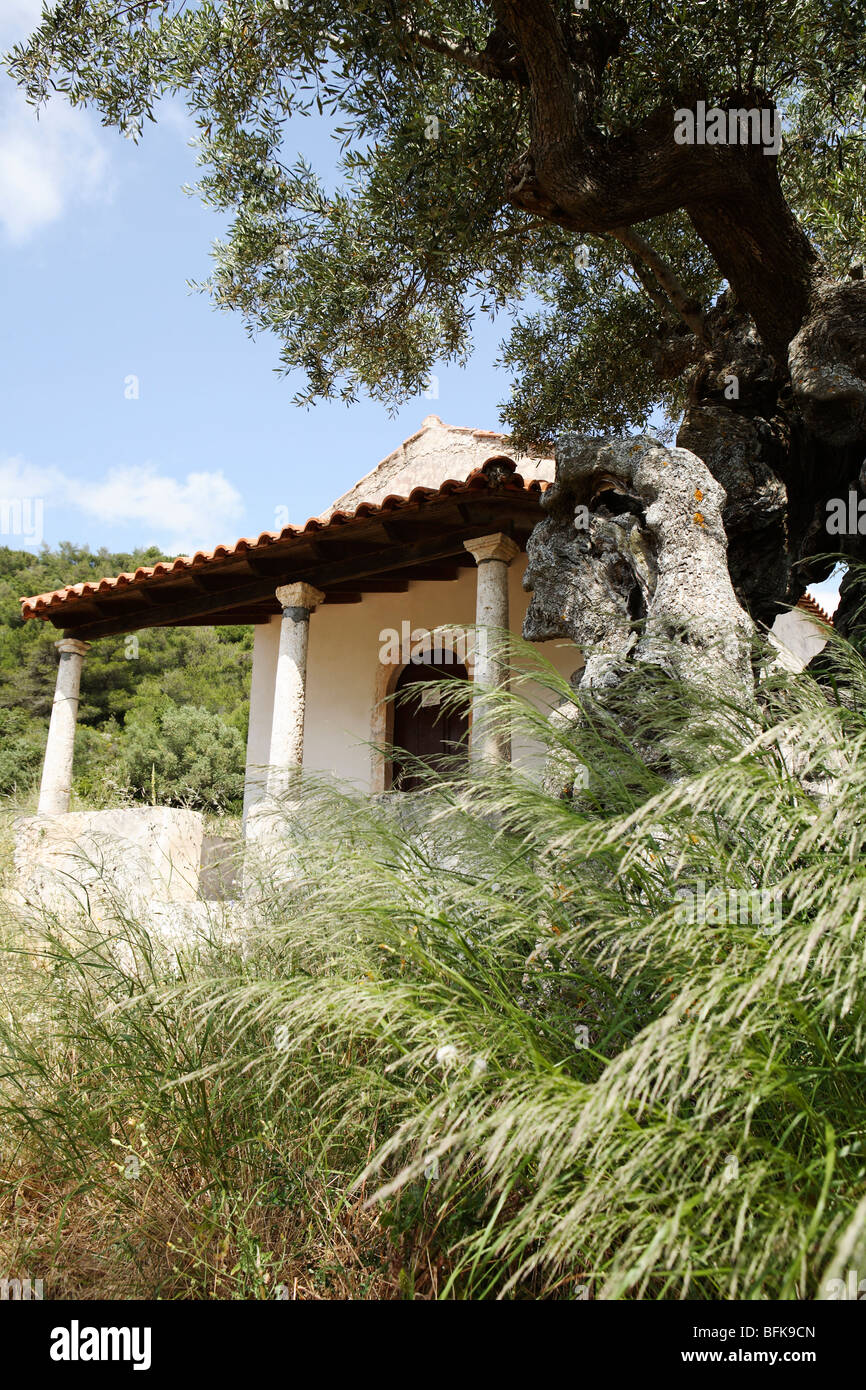 Greek shrine europe hi-res stock photography and images - Alamy