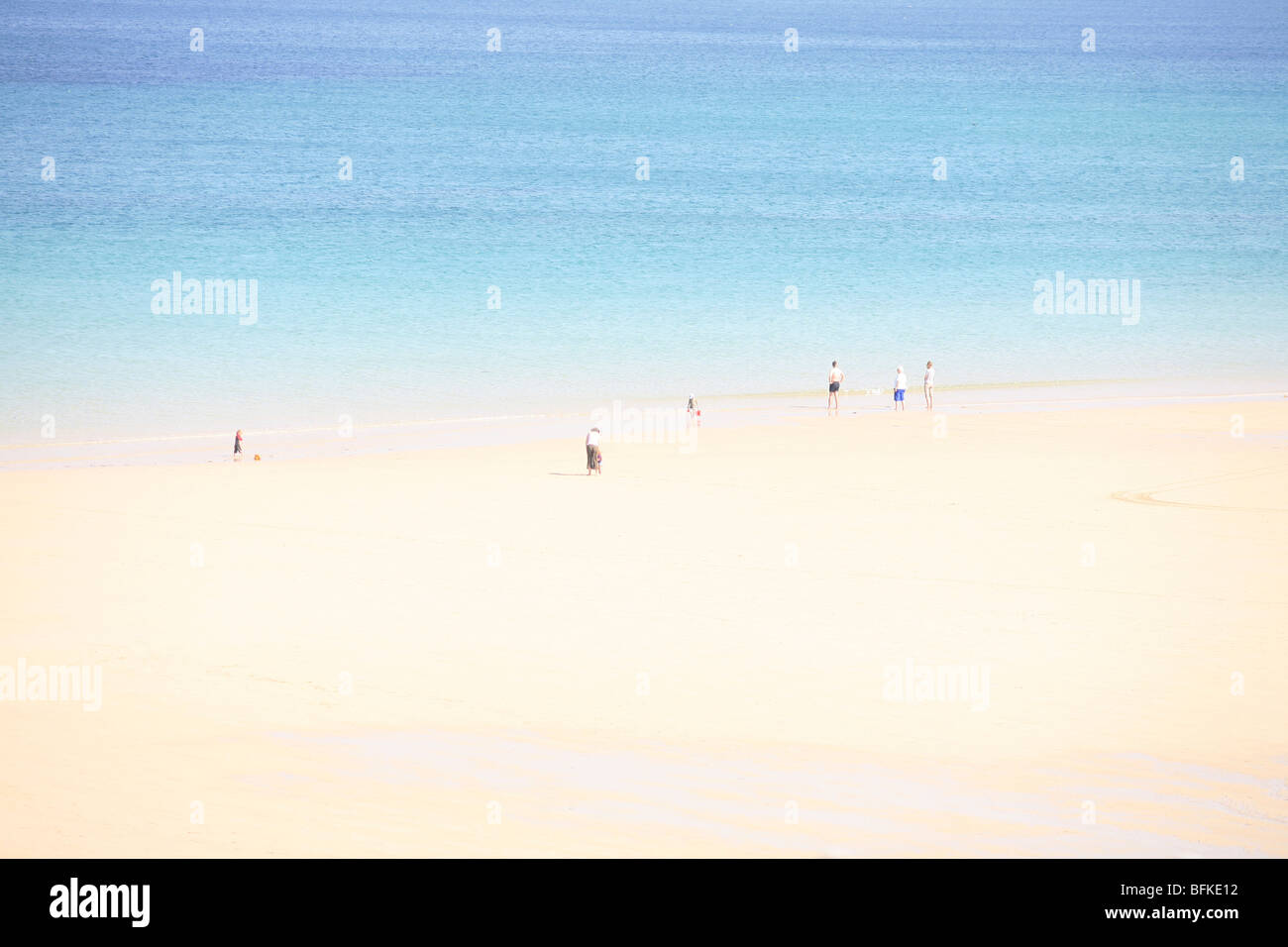 People in beautiful beach England Stock Photo - Alamy