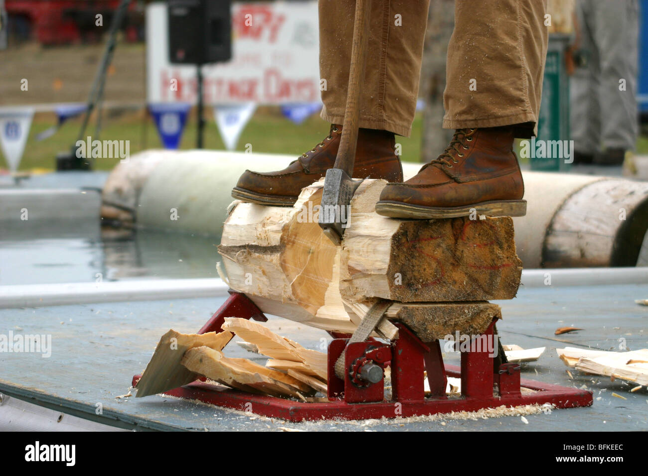 Loggers competition hi-res stock photography and images - Alamy