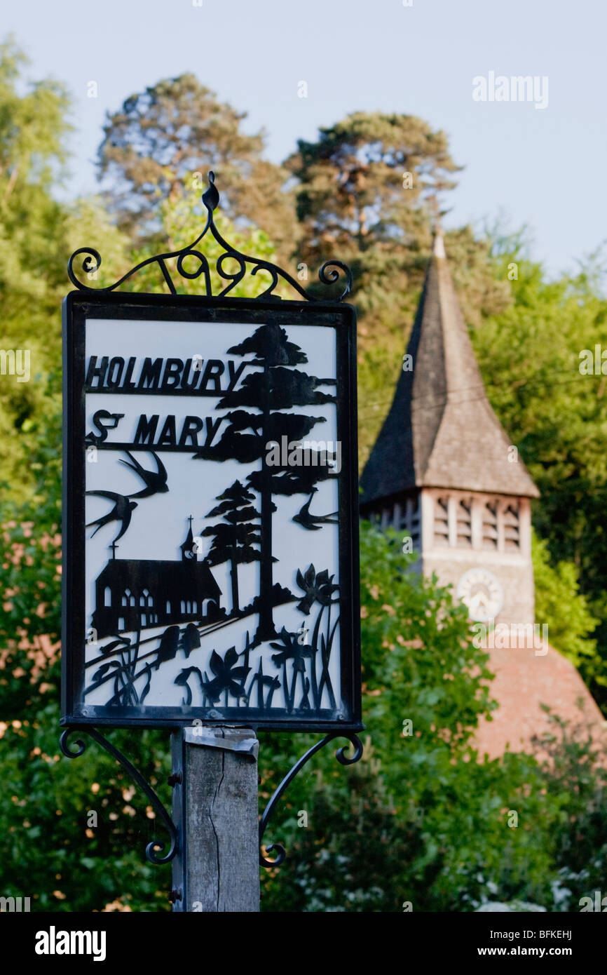 Holmbury st mary church hi-res stock photography and images - Alamy