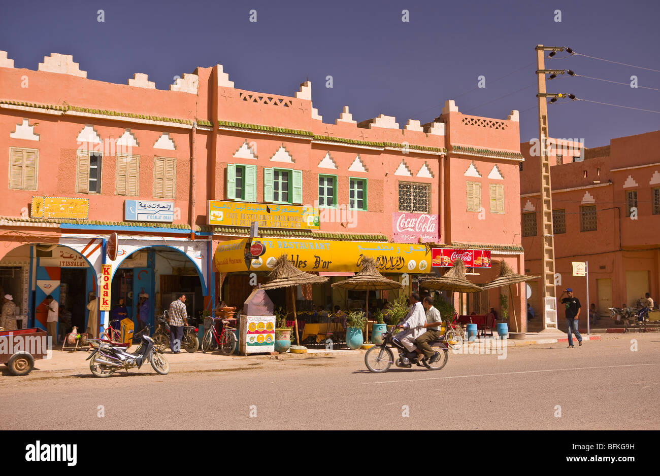 AGDZ, MOROCCO - town in the Draa Valley Stock Photo - Alamy