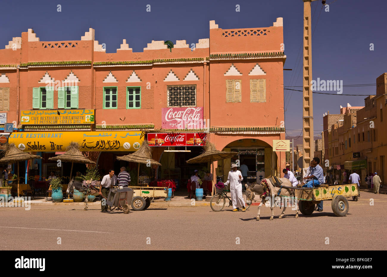 AGDZ, MOROCCO - town in the Draa Valley Stock Photo - Alamy