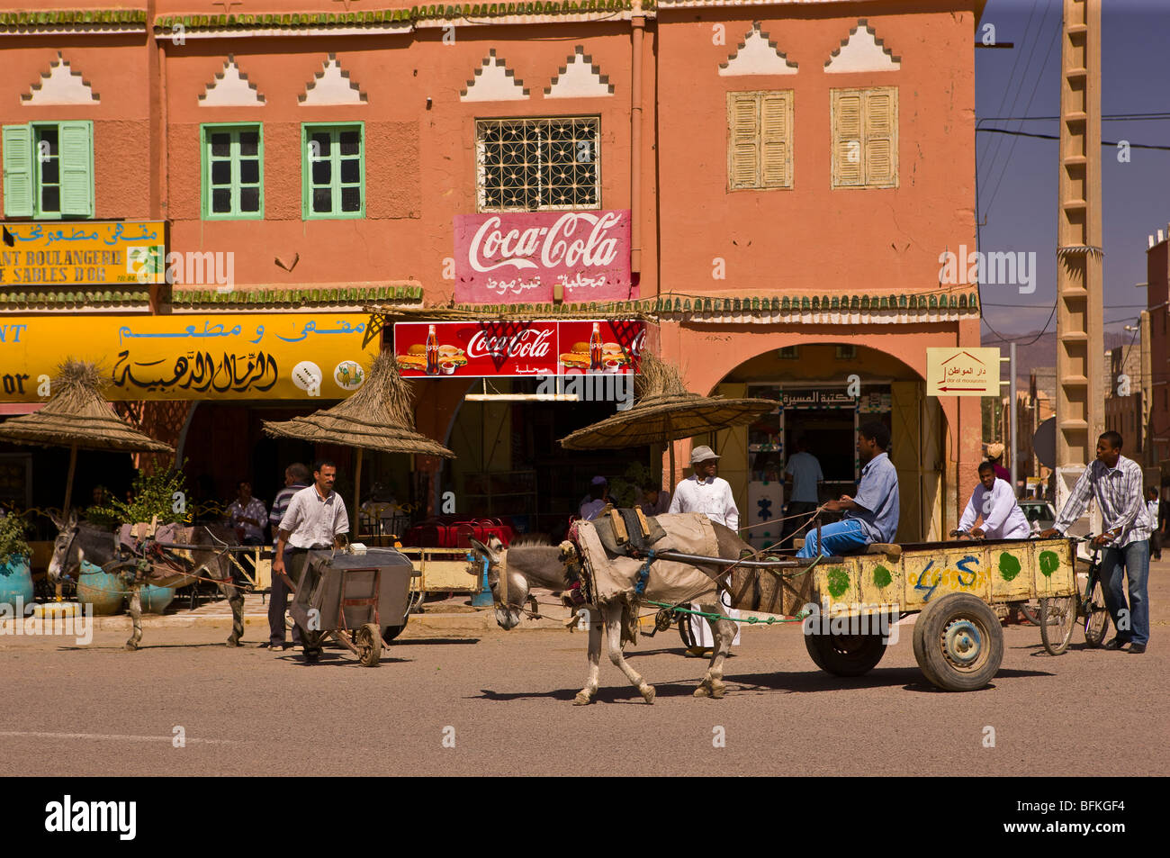 AGDZ, MOROCCO - town in the Draa Valley Stock Photo - Alamy