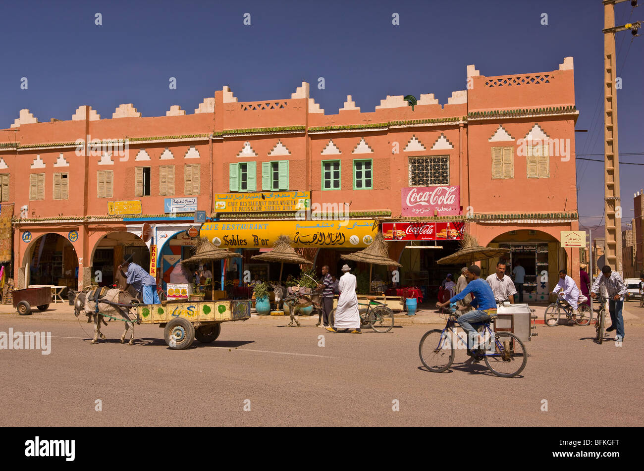 AGDZ, MOROCCO - town in the Draa Valley Stock Photo - Alamy