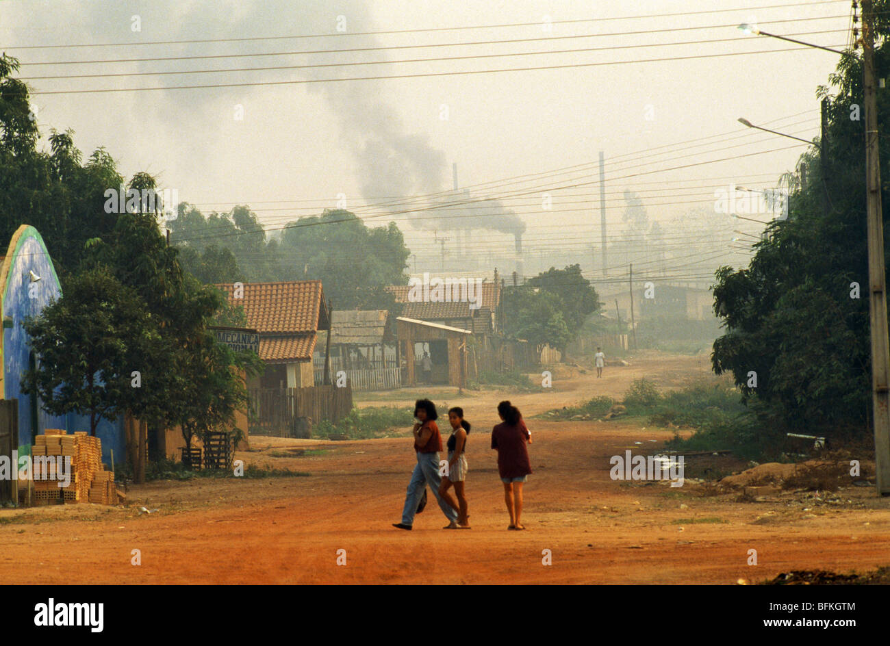 Dangerous, Amazonian Town, Redencao, Para, Brazil, South America Stock ...