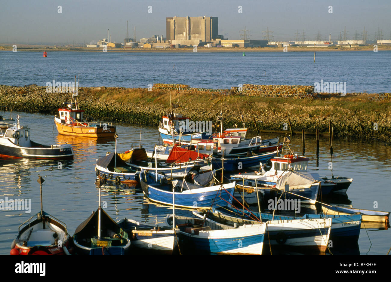 Hartlepool Nuclear Reactor, Teesmouth, Cleveland, England, UK, GB Stock ...
