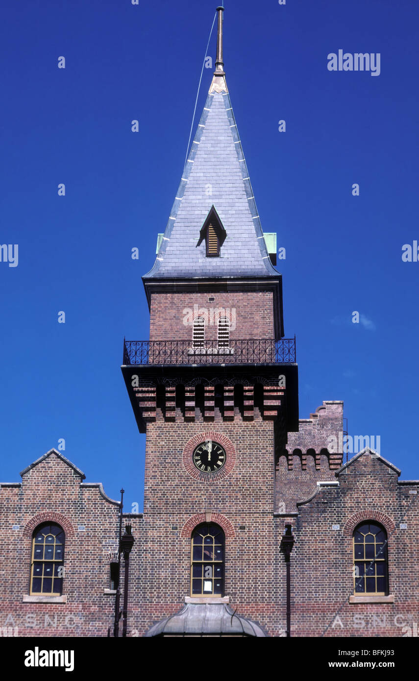 The historic clock tower of the Australasian Steam Navigation Company ...