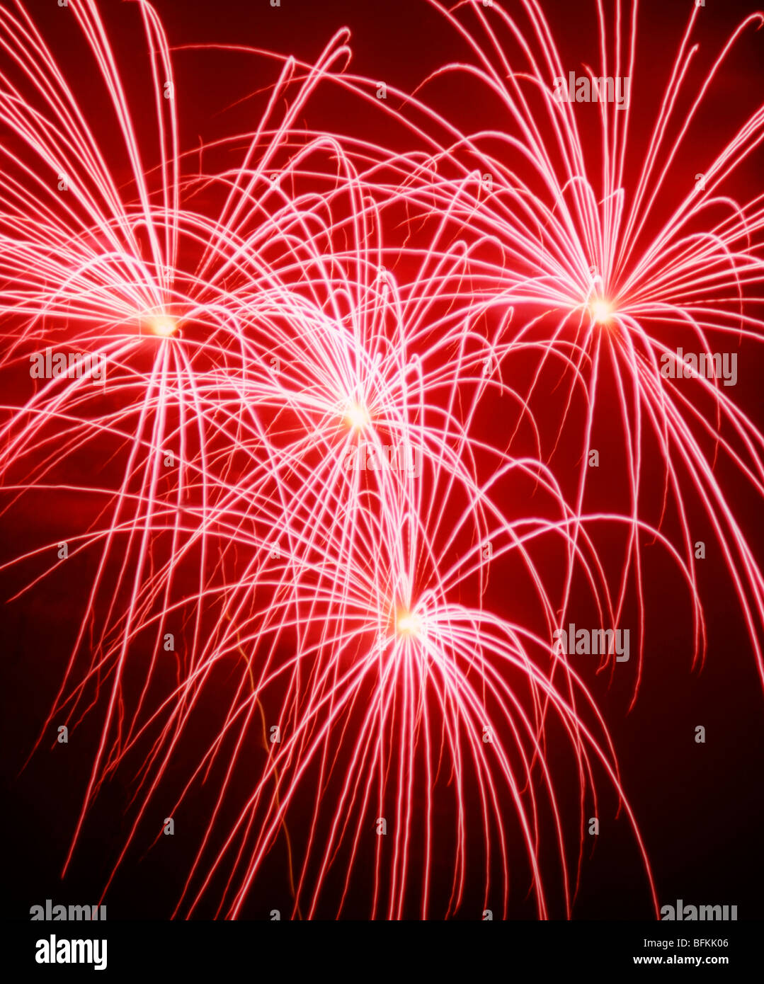 Celebration star fireworks burst hi-res stock photography and images ...
