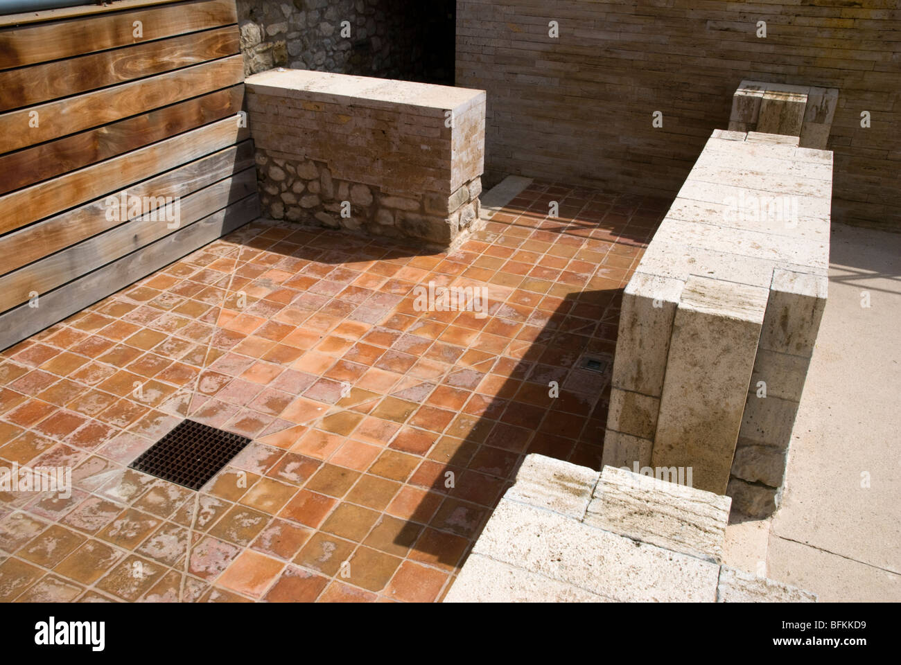The Synagogue Prayer room beside the Mikvah ( Jewish Bath ) entrance ...