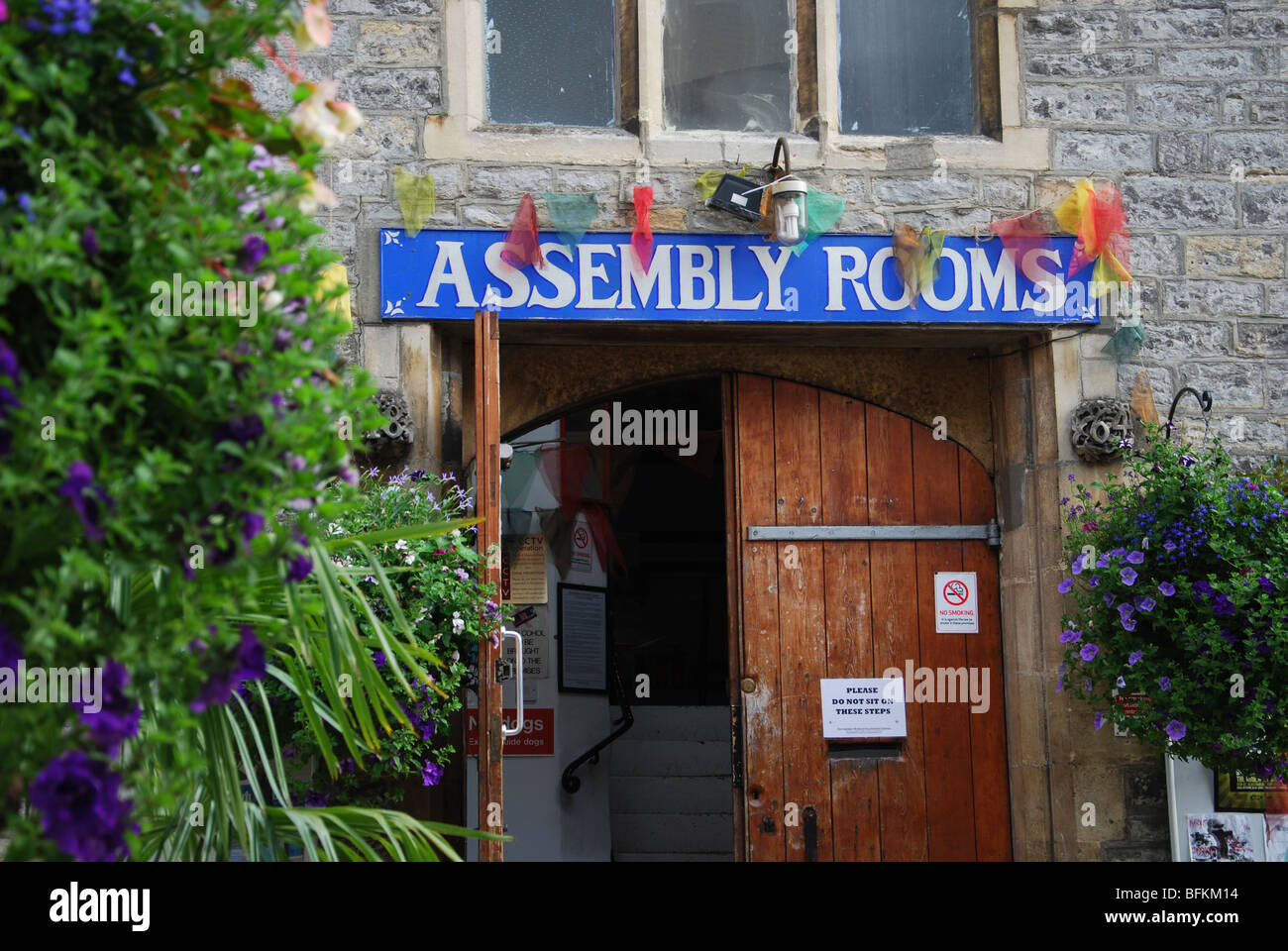 Assembly Rooms Glastonbury Somerset UK Stock Photo - Alamy